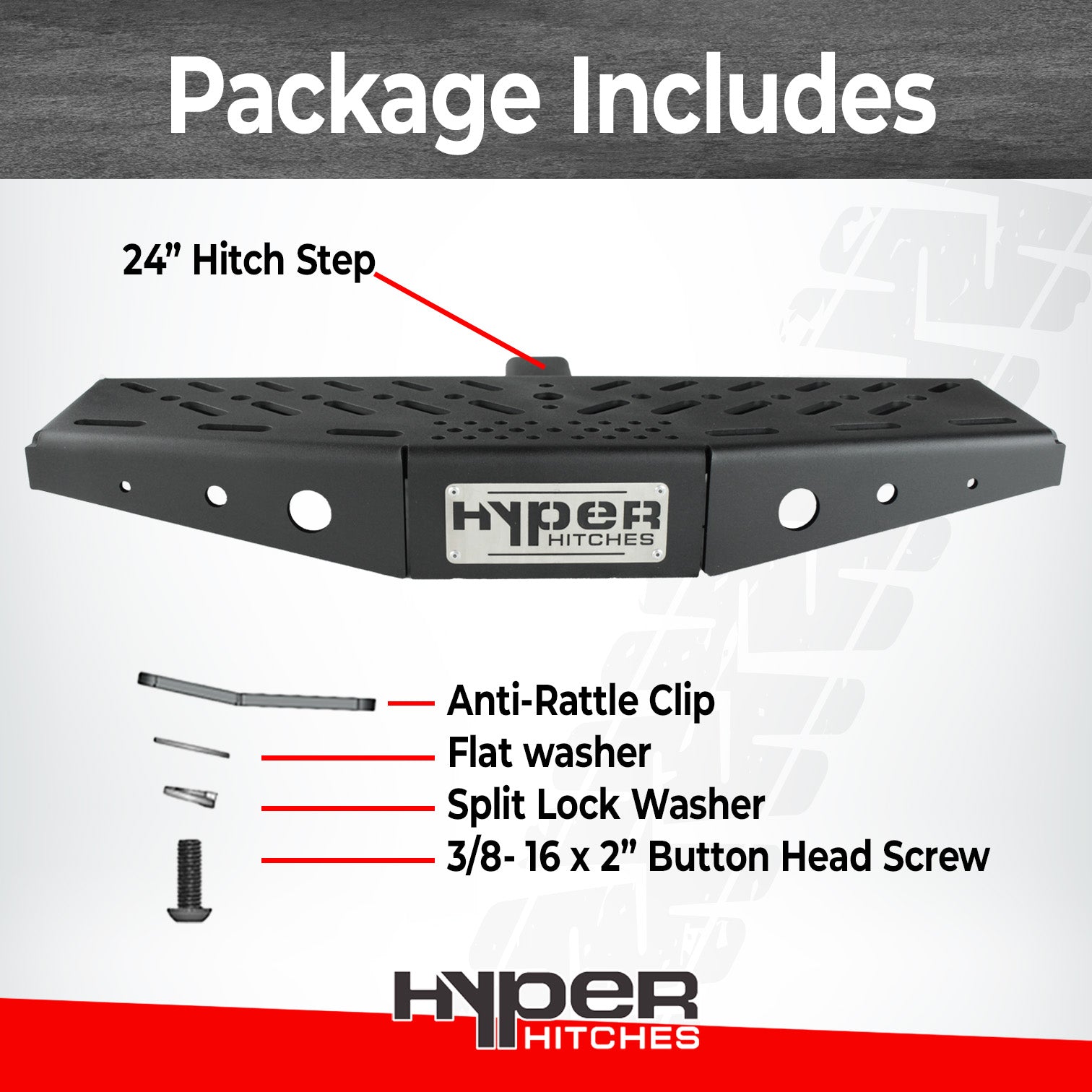 Hitch Step 24" – Hyper Hitch