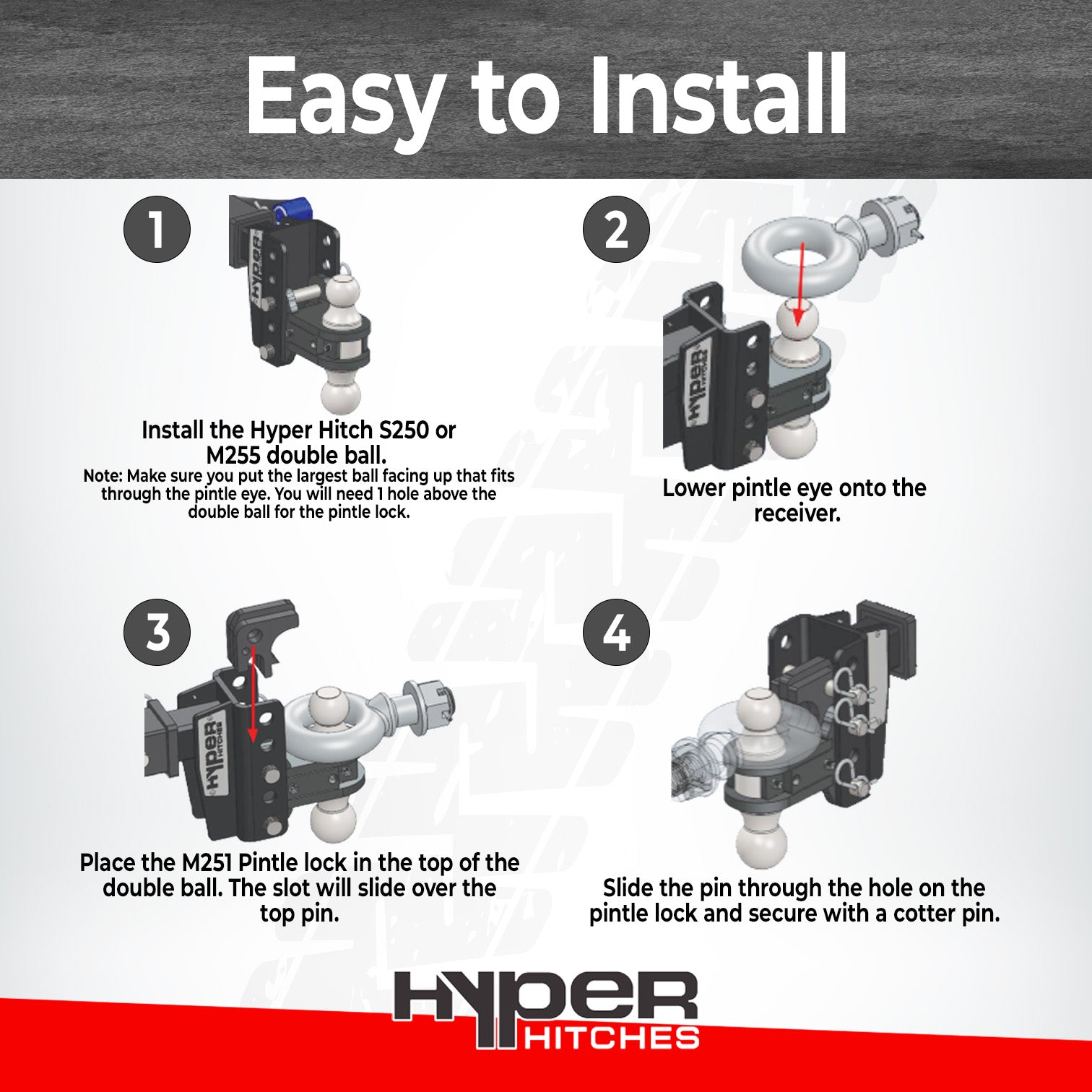 Pintle Attachment – Hyper Hitch