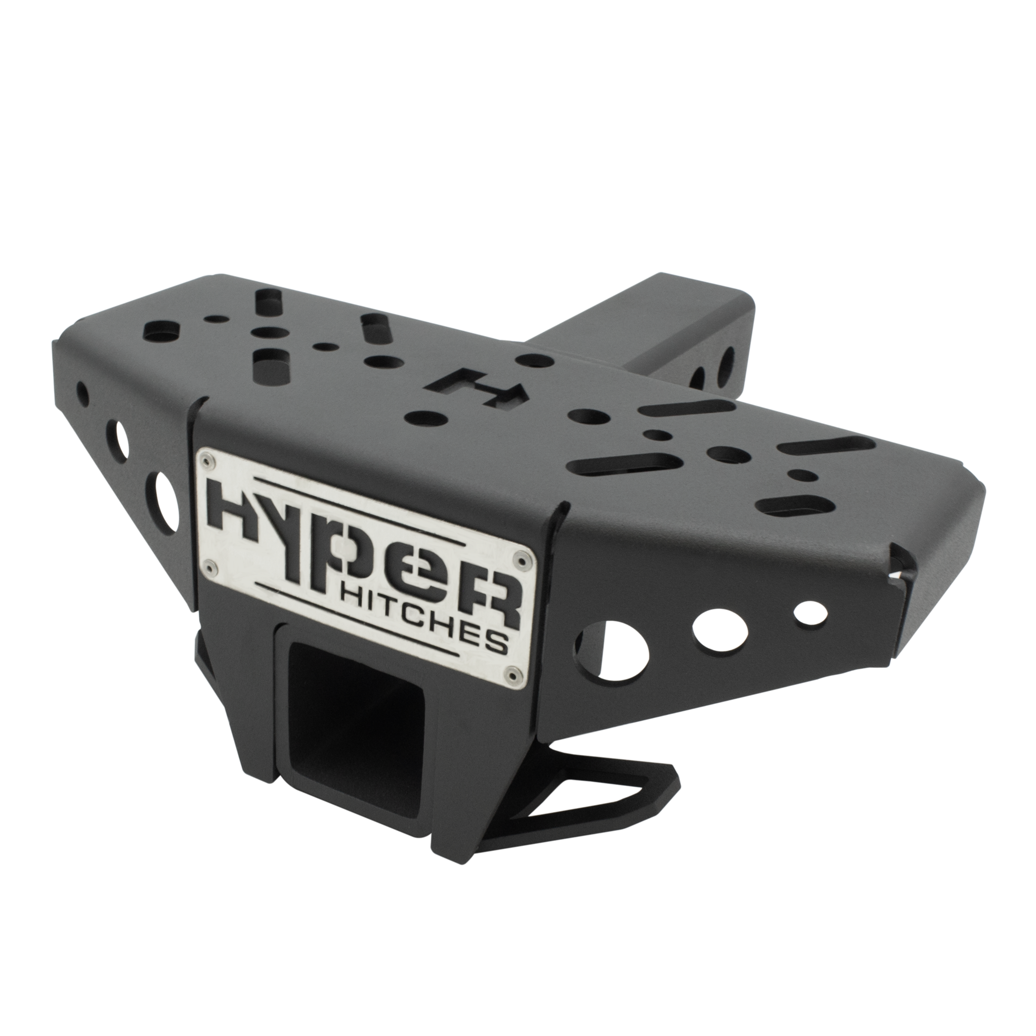 Hitch Step with Integrated Receiver Drop for 2" Hitch/ 12" Step – Hyper ...